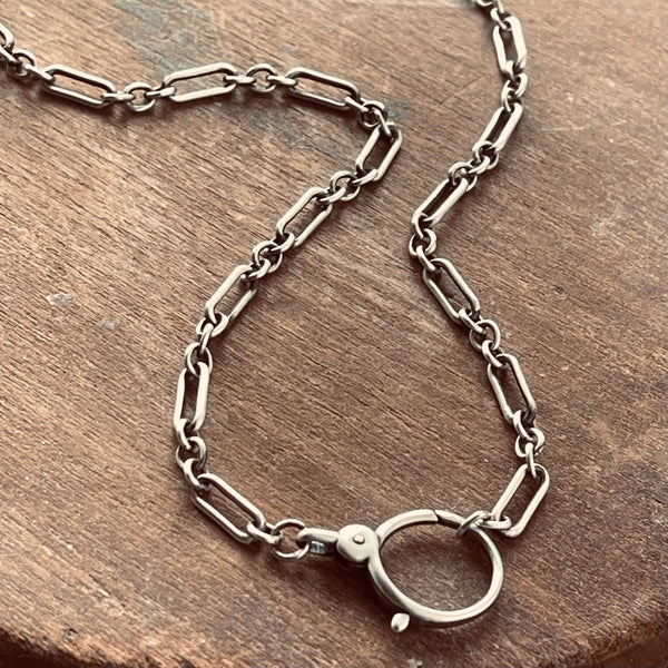 Sterling Silver Charm Chain - Balance