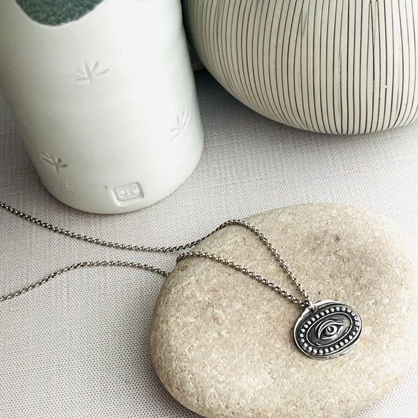 Sterling Silver “All Seeing Eye” Necklace
