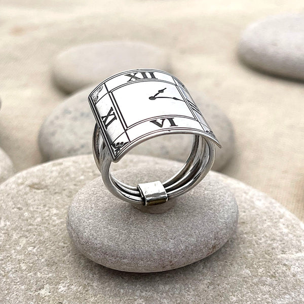 Personalized Engraved Time Ring | Moment in Time Ring